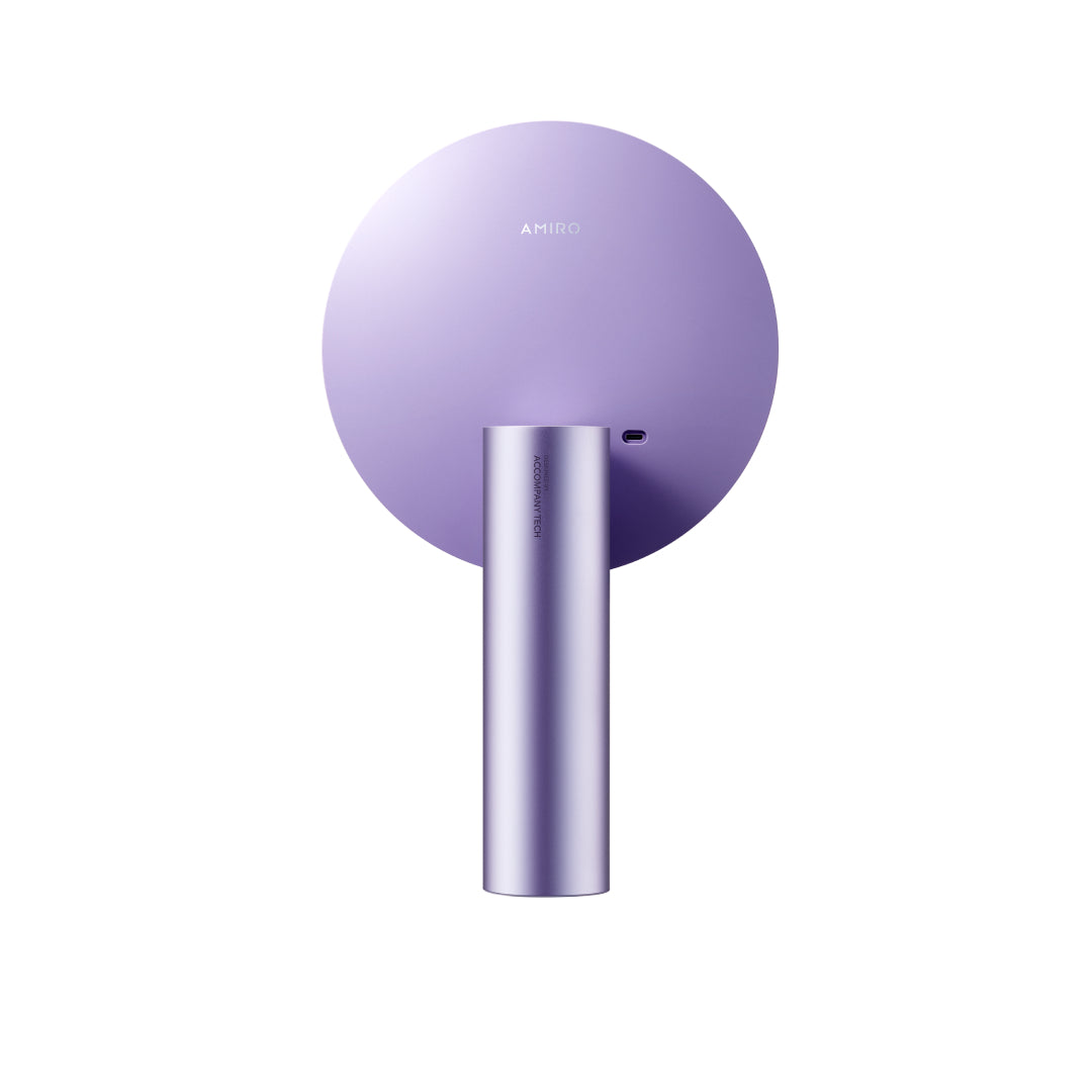 AMIRO Oath 自動感光LED化妝鏡-愛意信使禮盒（暮山紫） – HKONE